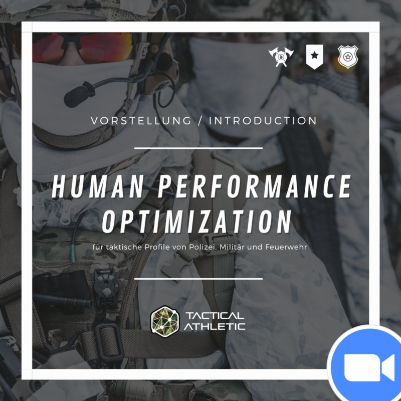 Vorstellung Human Performance Optimization – TACTICAL ATHLETIC